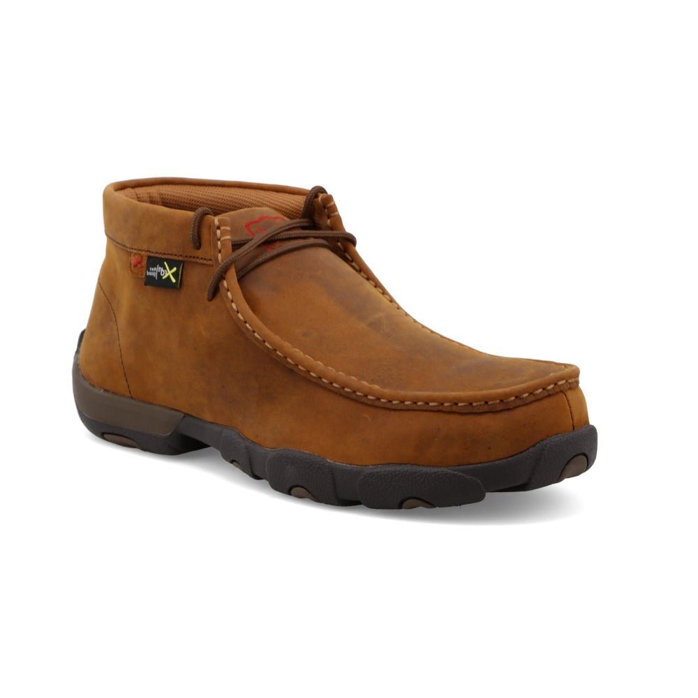 Twisted X Men's Chukka Driving Moc Steel Toe with Met Guard Work Shoe ...